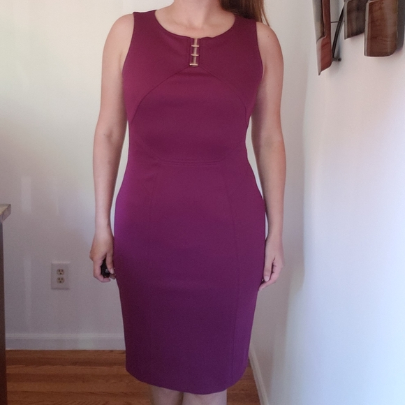 Ivanka Trump | Dresses | Ivanka Trump Purple Dress | Poshmark